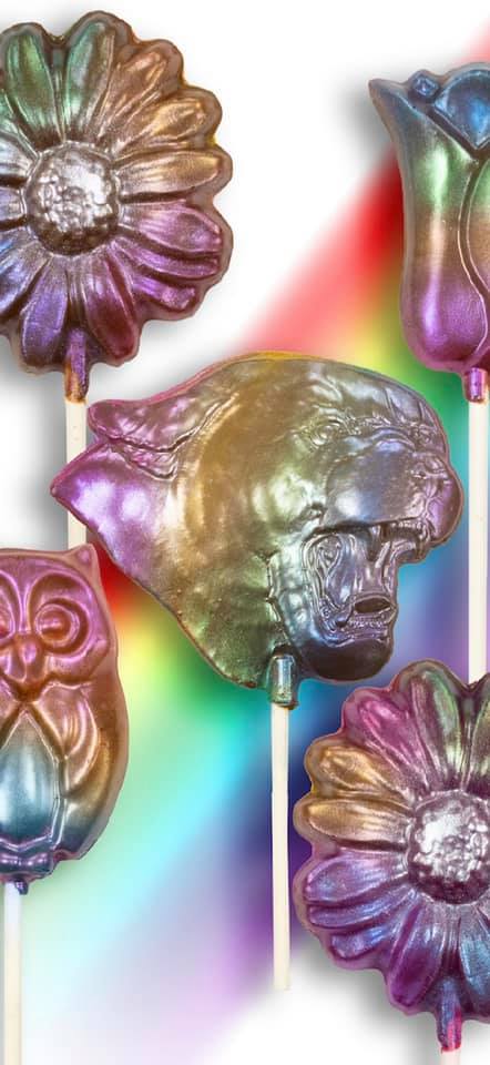 Solid Chocolate Lollipop